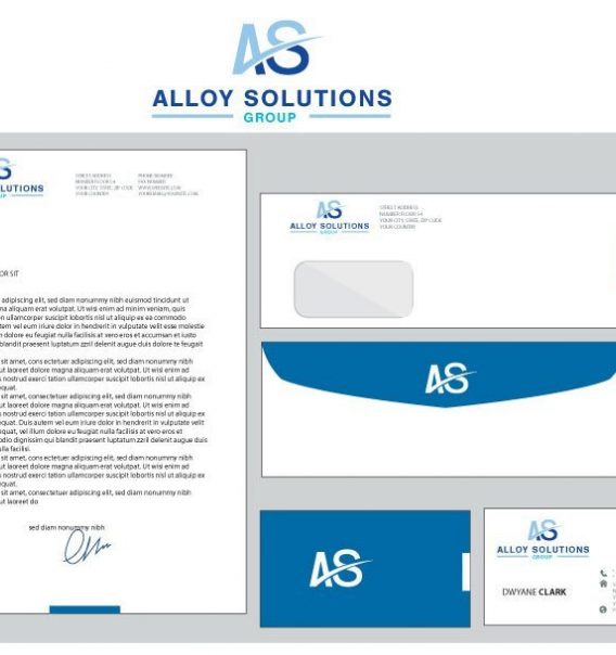 Alloy Solutions Logo Design – Wadi Graphic